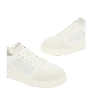 Emporio Armani Panelled Low-top Sneakers