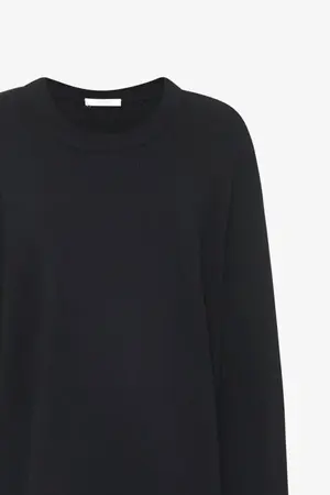 THE ROW Sibem Wool And Cashmere Sweater - Black