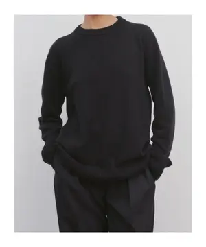 THE ROW Sibem Wool And Cashmere Sweater - Black