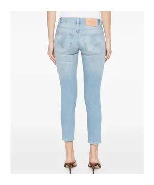 DONDUP Slit Detail Five-pockets Jeans