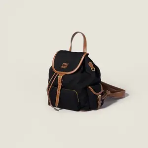 Miu Miu Logo Detailed Buckle Fastened Backpack