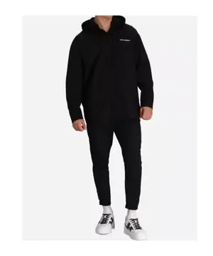 Karl Lagerfeld Logo Lettering Hooded Jacket
