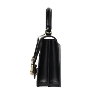 COACH Signature Canvas Courtney Top Handle Bag