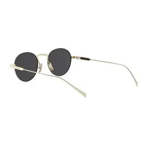 Celine Full Rim Round Frame Sunglasses - Gray