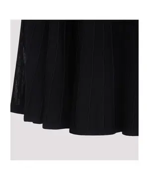 Ralph Lauren Celia Pleated Knitted Skirt
