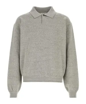 THE ROW Faded Polo Knitwear