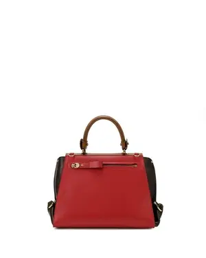 FERRAGAMO Logo Handbag - Brown