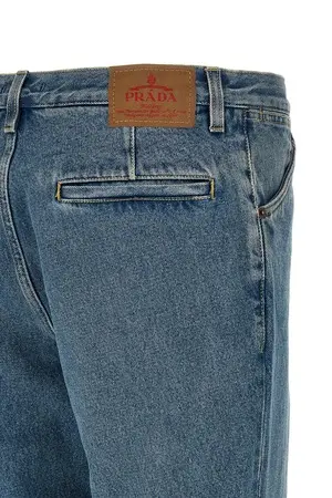 Prada Straight Leg Jeans - Blue