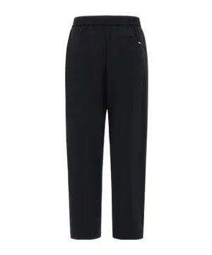 Herno Drawstring Straight-leg Pants - Black