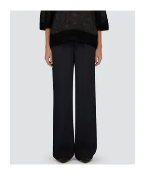 Herno Drawstring Straight-leg Pants - Black