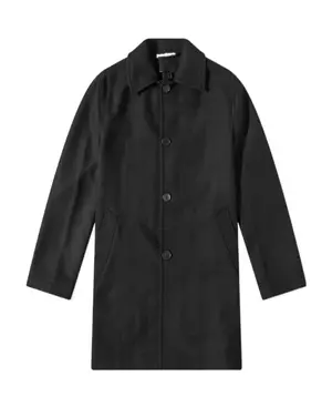 Palm Angels Curved Logo Coat