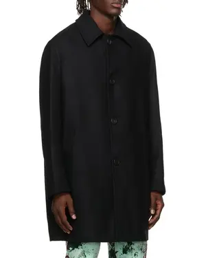 Palm Angels Curved Logo Coat
