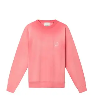 Isabel Marant Étoile Mikoy Embroidered Crewneck Sweatshirt - Pink
