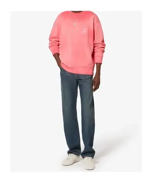 Isabel Marant Étoile Mikoy Embroidered Crewneck Sweatshirt - Pink