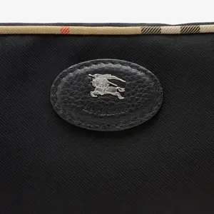 Burberry Medium Check Trim Travel Pouch