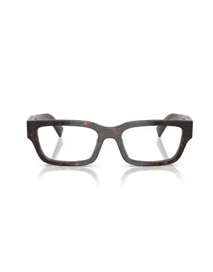 Prada Rectangle Frame Eyeglasses - Black