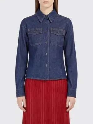 Dries Van Noten Long-sleeved Denim Shirt