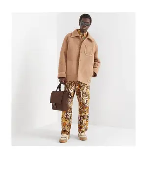 Fendi Baguette Messenger Bag - Brown