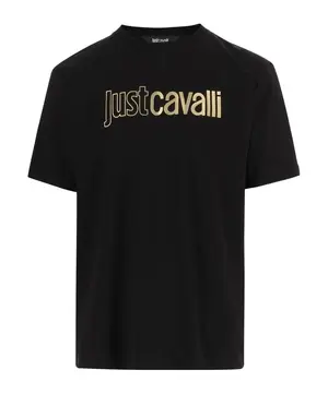 Just Cavalli Logo Print T-shirt