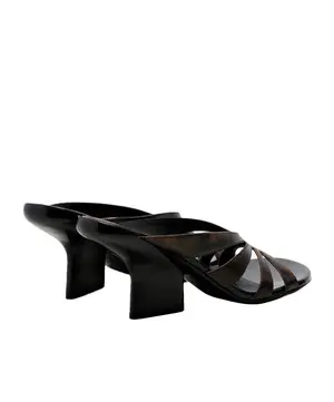 Dries Van Noten Distressed High-heeled Sandals - Black
