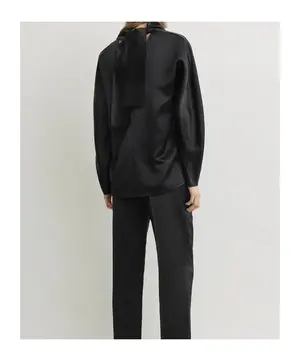 TOTEME High Neck Draped Top