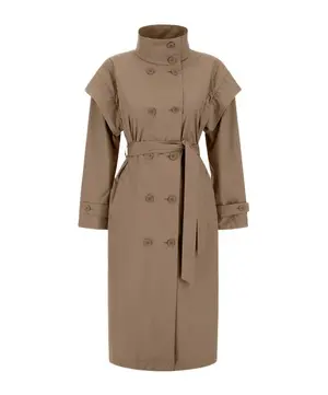 Herno Double-breasted Belted Coat
