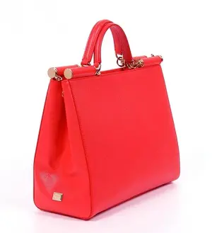 Dolce & Gabbana Logo Detail Handbag - Red