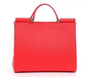 Dolce & Gabbana Logo Detail Handbag - Red