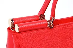 Dolce & Gabbana Logo Detail Handbag - Red