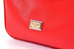 Dolce & Gabbana Logo Detail Handbag - Red