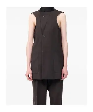 MAISON MARGIELA Single Breasted Sleeveless Waistcoat