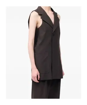 MAISON MARGIELA Single Breasted Sleeveless Waistcoat