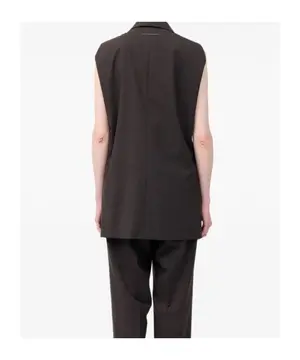MAISON MARGIELA Single Breasted Sleeveless Waistcoat