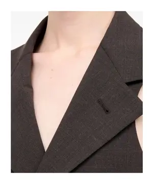 MAISON MARGIELA Single Breasted Sleeveless Waistcoat
