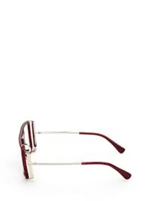 Max Mara Full-frame Plain Mirror Eyeglasses