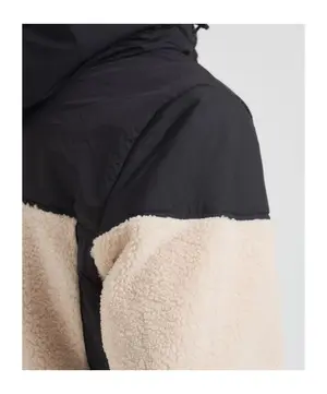 K-WAY Full Zip Fleece Hoodie - Nude