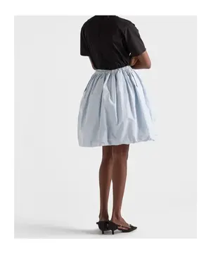 Prada Technical Taffeta Skirt