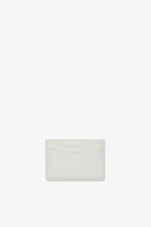 GANNI Bou Raspberry-print Card Holder - Egret