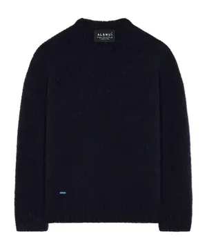 Alanui Brushed Crew-neck Sweater