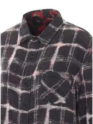 R13 Plaid Long-sleeve Shirt