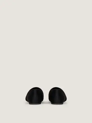 Givenchy Sliced Square Ballet Flats - Black