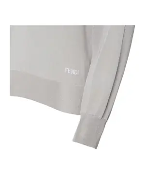 Fendi Long-sleeve V-neck Sweater