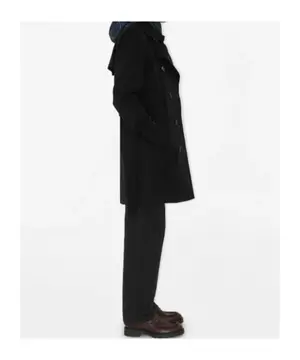 Burberry Double Breasted Belted Kensington Trench Coat