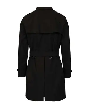 Burberry Double Breasted Belted Kensington Trench Coat