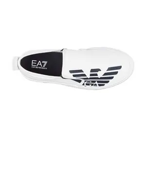 EA7 Logo Detail Slip-on Sneakers