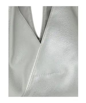 MAISON MARGIELA Classic Japanese Tote Bag - Silver