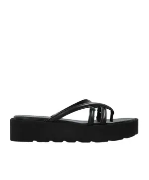 GIANVITO ROSSI Platform Strappy Slides