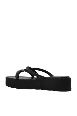 GIANVITO ROSSI Platform Strappy Slides