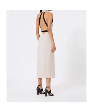 Max Mara Collared Pocket Midi Dress