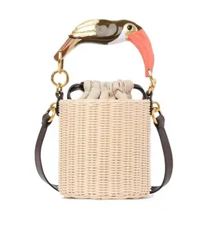Chloé Tropicus Bucket Bag - Nude
